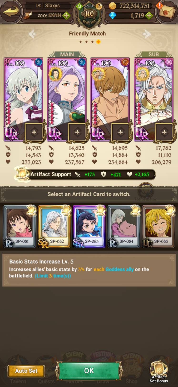 Hero Arena Strategy Event - The Seven Deadly Sins: Grand Cross