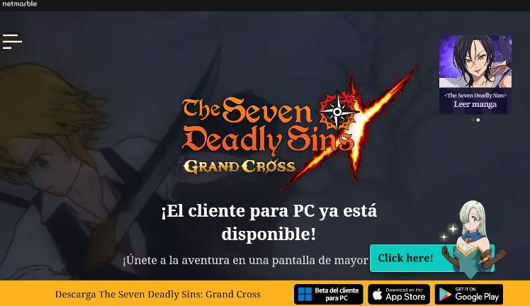 Versión Oficial 7ds - The Seven Deadly Sins: Grand Cross