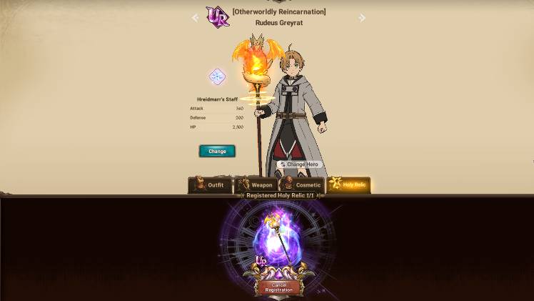 [Mushoku Tensei Collab Holy Relic Event] - The Seven Deadly Sins: Grand ...