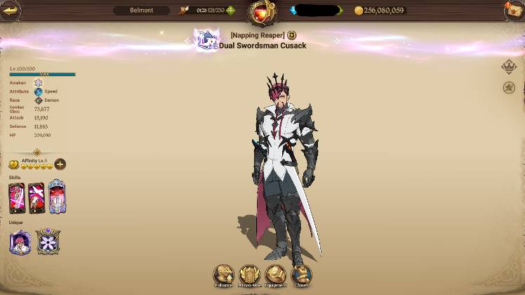 LR Evolution Dual Swordsman Cusack - The Seven Deadly Sins: Grand Cross