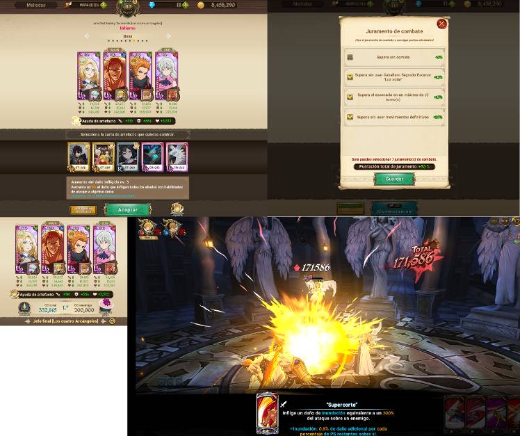 Final Boss Sariel & Tarmiel - Difícil/Extremo/Infierno F2P - The Seven ...