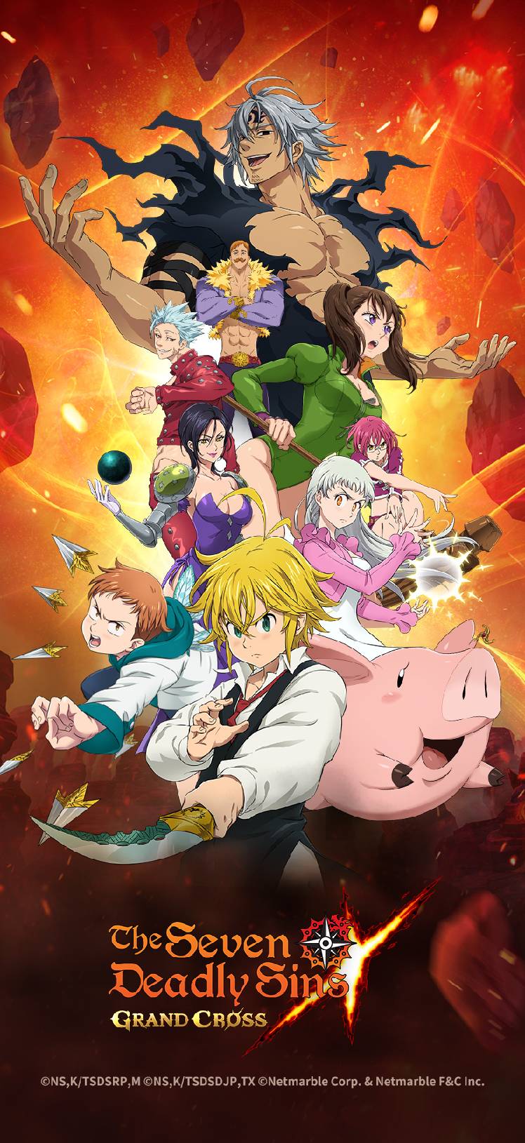 [Wallpaper] 7DS 2.5th Anniversary! - The Seven Deadly Sins: Grand Cross