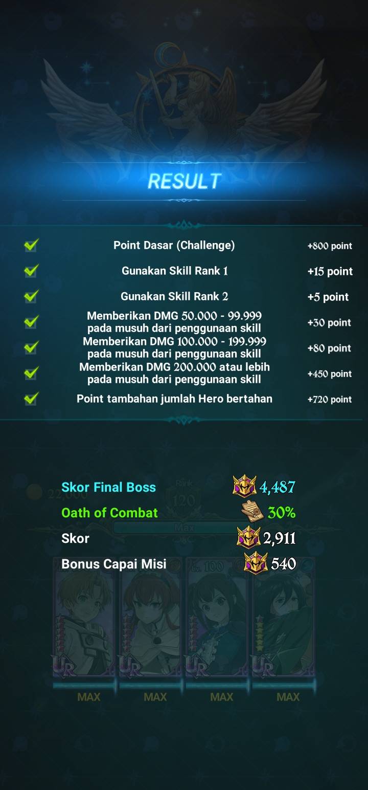 Formasi easy win for newbie (kolector) - The Seven Deadly Sins: Grand Cross