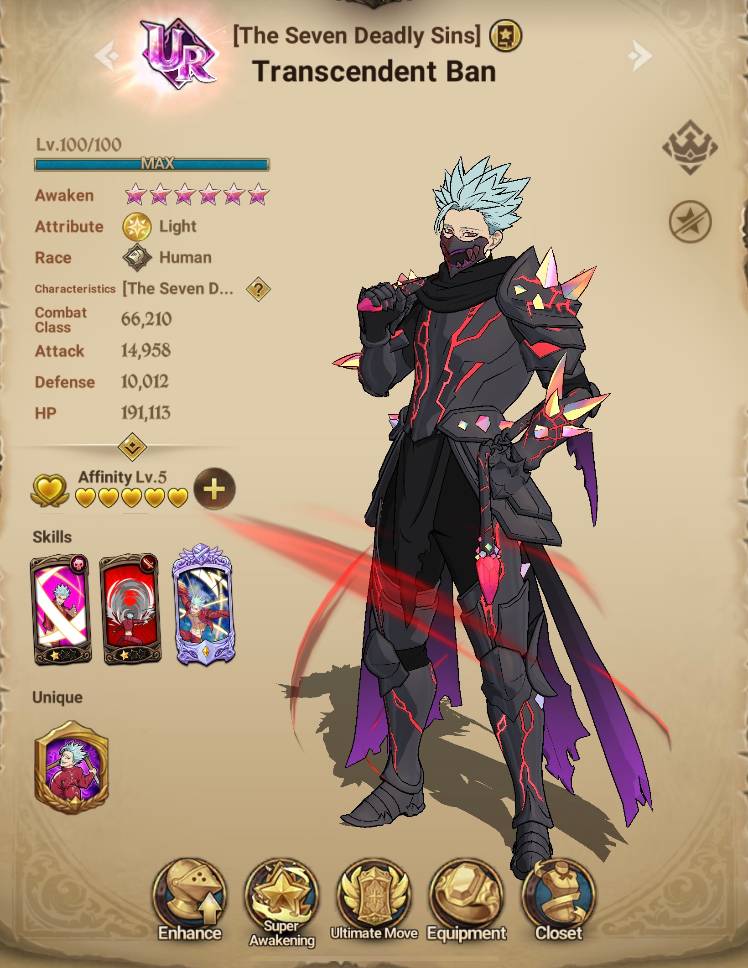 [Labyrinth S.6 Ban Costume Proof Event] - The Seven Deadly Sins: Grand ...