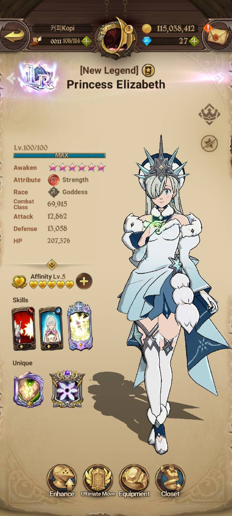 LR Elizabeth - The Seven Deadly Sins: Grand Cross