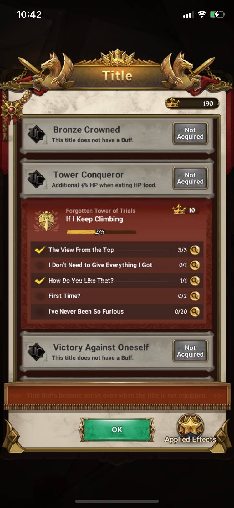 How to get Tower Conqueror Title? - The Seven Deadly Sins: Grand Cross