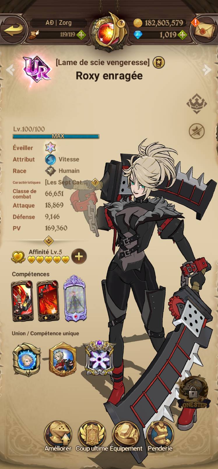True Awakening Event : Roxy - The Seven Deadly Sins: Grand Cross