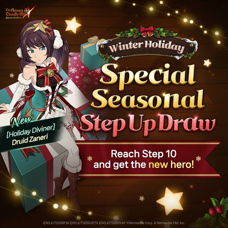 [Draw] New Hero Draw Notice - [Holiday Diviner] Druid Zaneri - The ...