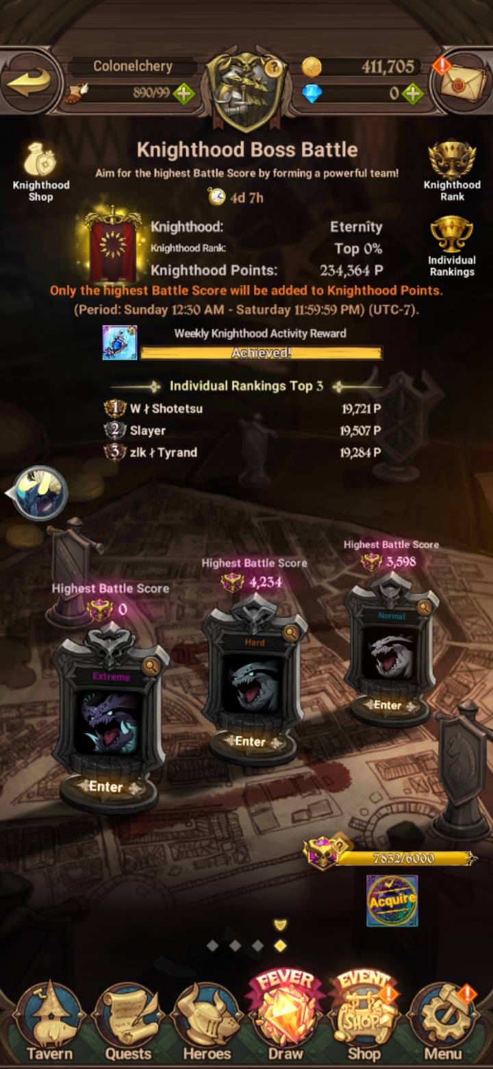 Guild boss - The Seven Deadly Sins: Grand Cross