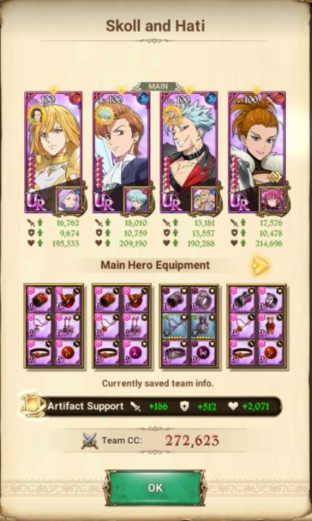 how to beat skoll and hati demonic beast - The Seven Deadly Sins: Grand Cross