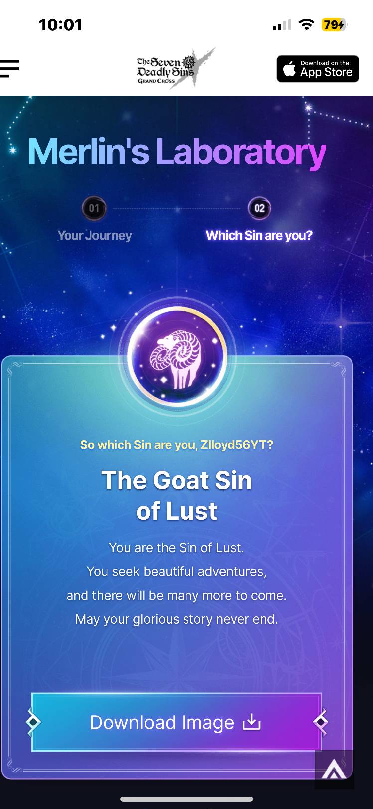 Merlin Lab - The Seven Deadly Sins: Grand Cross