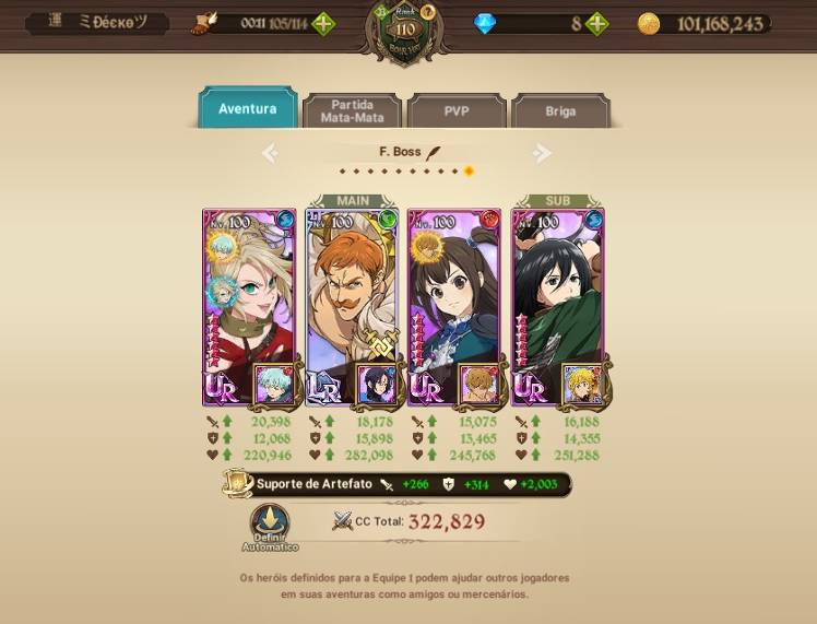 Final Boss Sariel e Tarmiel - The Seven Deadly Sins: Grand Cross