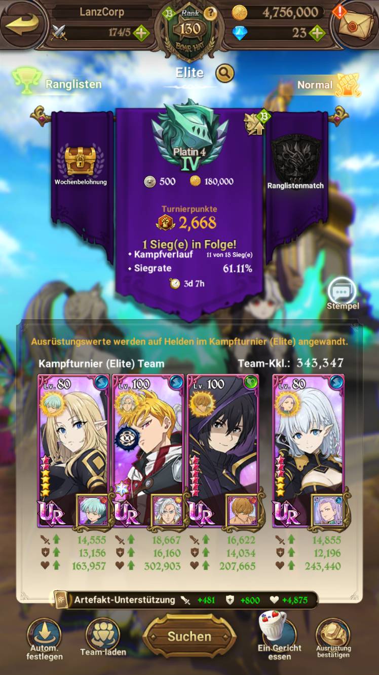 Schatten Team - The Seven Deadly Sins: Grand Cross