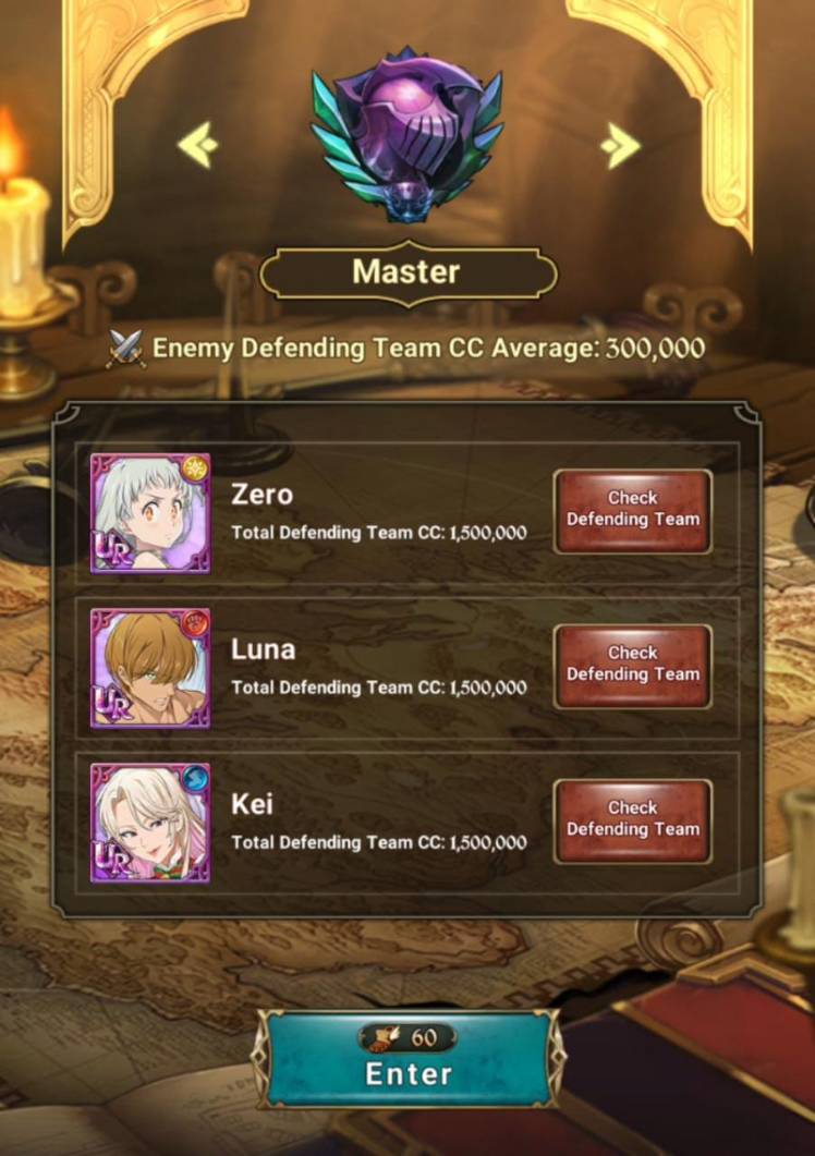 HERO ARENA TUTORIAL (MASTER DIFFICULTY) - The Seven Deadly Sins: Grand ...