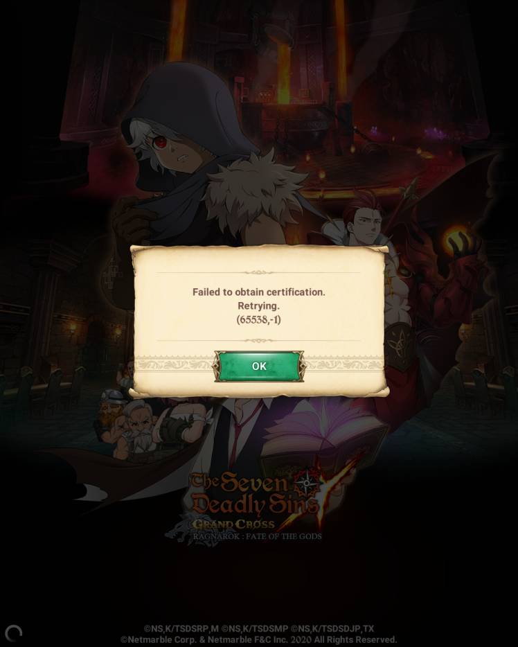 Status update on fix? Prease - The Seven Deadly Sins: Grand Cross