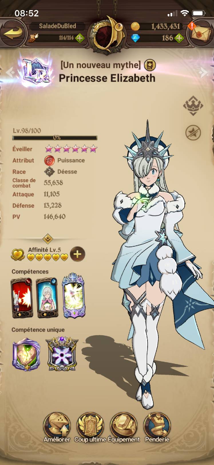 Elisabeth Lr - The Seven Deadly Sins: Grand Cross