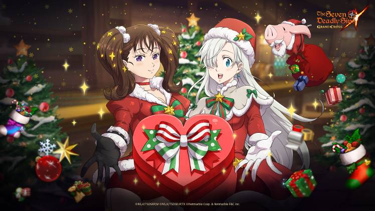 [Wallpapers] Happy Holidays with 7DS! - The Seven Deadly Sins: Grand Cross