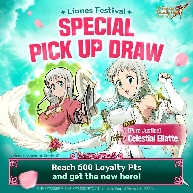 [Draw] New Hero Draw Notice - [Pure Justice] Celestial Ellatte - The ...