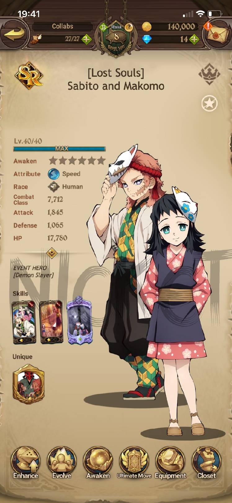 FULL DEMON SLAYER COLLAB [Fan concept] - The Seven Deadly Sins: Grand Cross