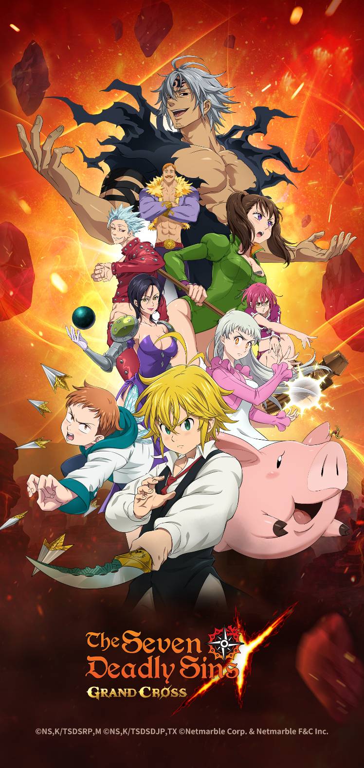 [Wallpaper] 7DS 2.5th Anniversary! - The Seven Deadly Sins: Grand Cross