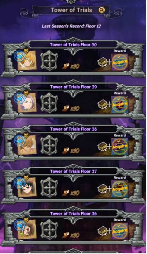 Goodbye Tower of Trials - The Seven Deadly Sins: Grand Cross