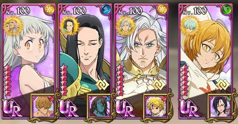 Equipo Ludociel - The Seven Deadly Sins: Grand Cross