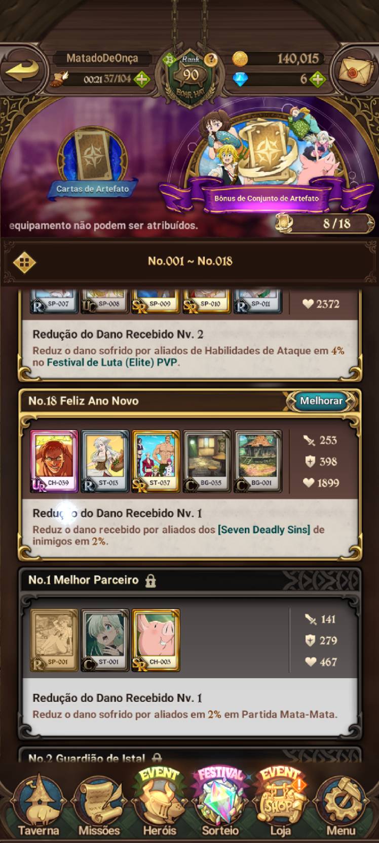 Escanor card is so strong - The Seven Deadly Sins: Grand Cross