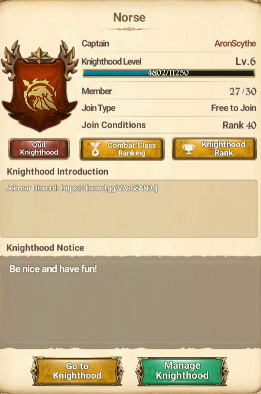 A Guild Invite You - The Seven Deadly Sins: Grand Cross