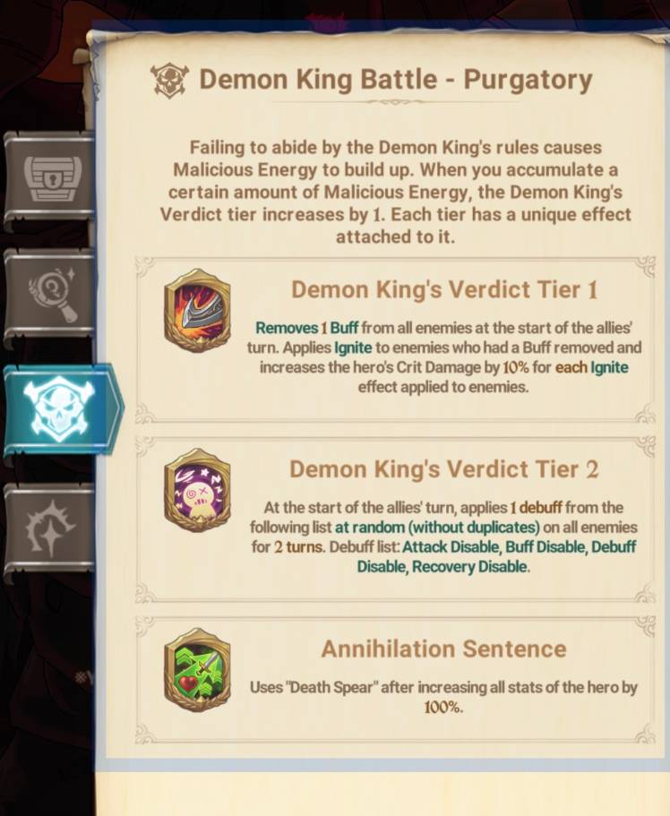 Purgatory Demon king Ext and Hell strategies and teams - The Seven ...
