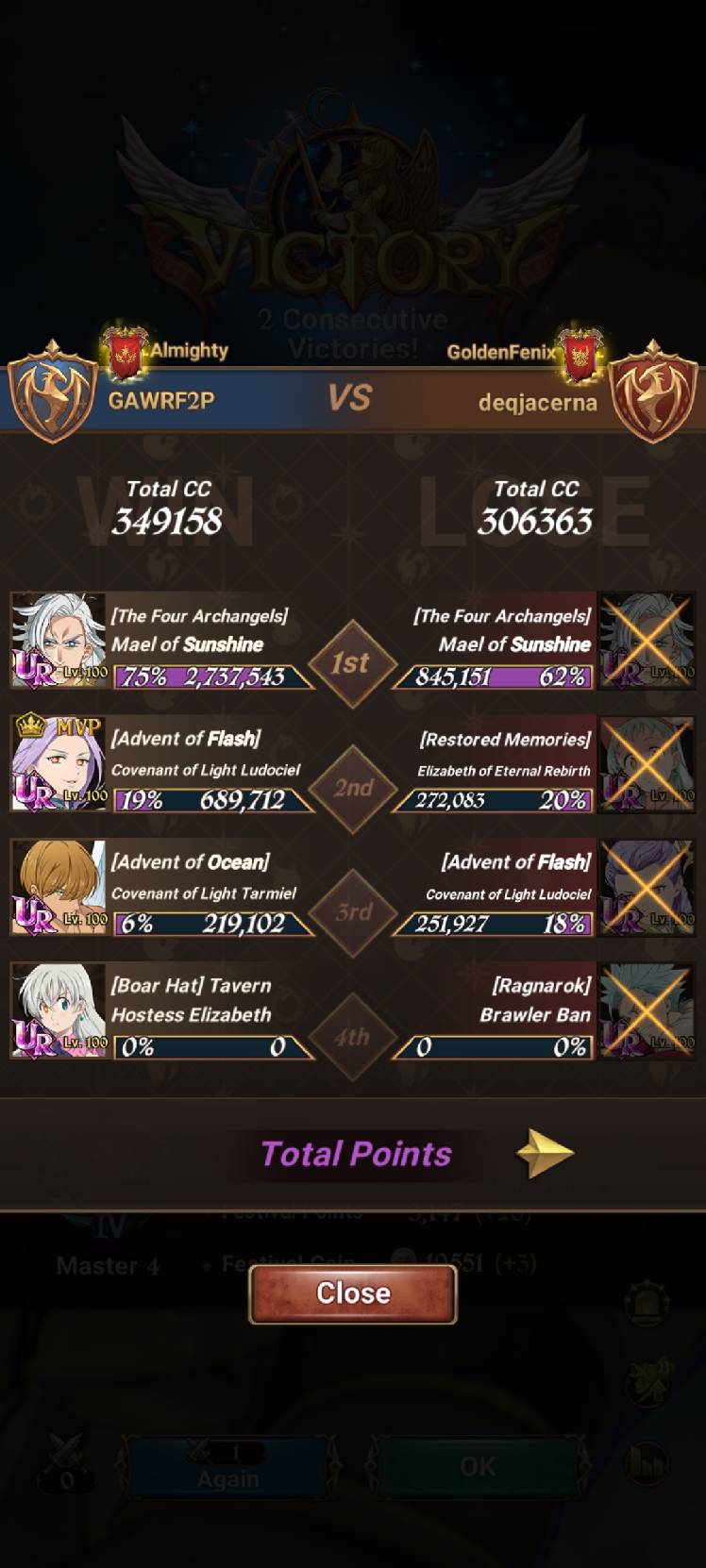 - My Unique Tanky Goddess Team ° - The Seven Deadly Sins: Grand Cross
