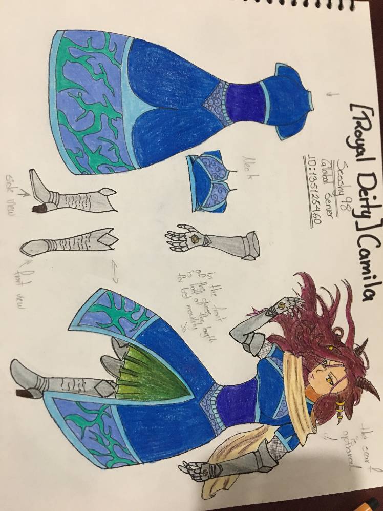 [Royal deity] Camila - The Seven Deadly Sins: Grand Cross