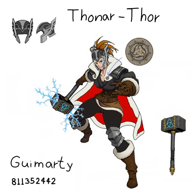 Thonar como Thor - The Seven Deadly Sins: Grand Cross