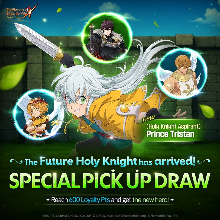 [Draw] New Hero Draw Notice - [Holy Knight Aspirant] Prince Tristan ...