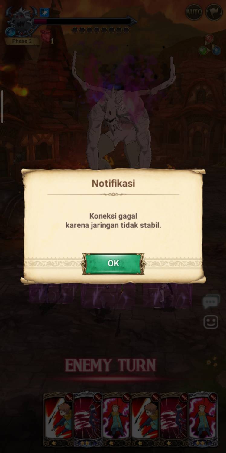 Sudah hampir menang lawan grey demon extreme "solo", eh sinyalnya ilang. - The Seven Deadly Sins ...