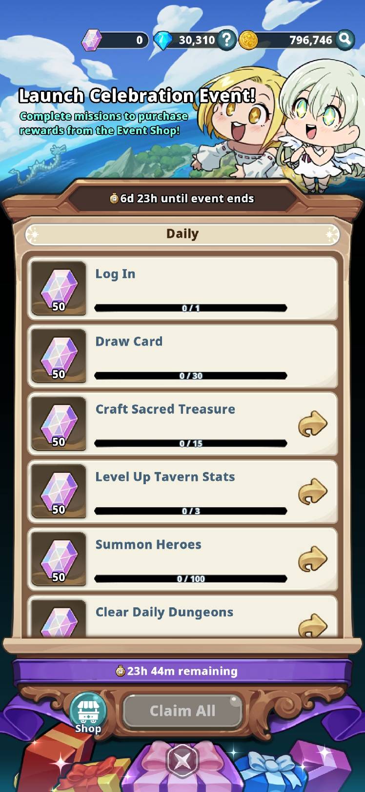 Bug - The Seven Deadly Sins: IDLE Adventure