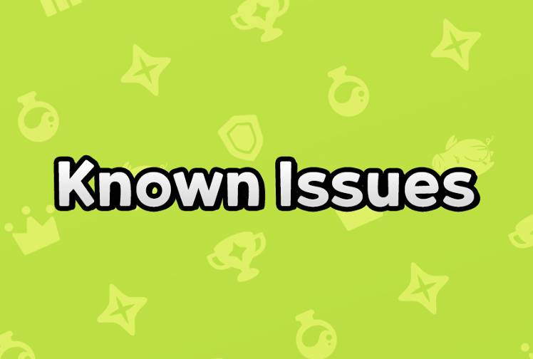 July Known Issues (Updated on 7/31 (Wed) 20:00 (PDT)) - The Seven Deadly Sins: IDLE Adventure