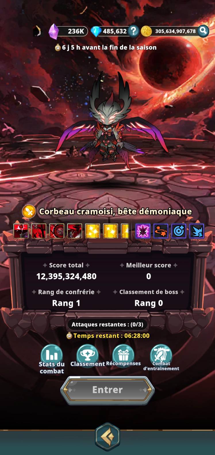 Crimson raven bug - The Seven Deadly Sins: IDLE Adventure