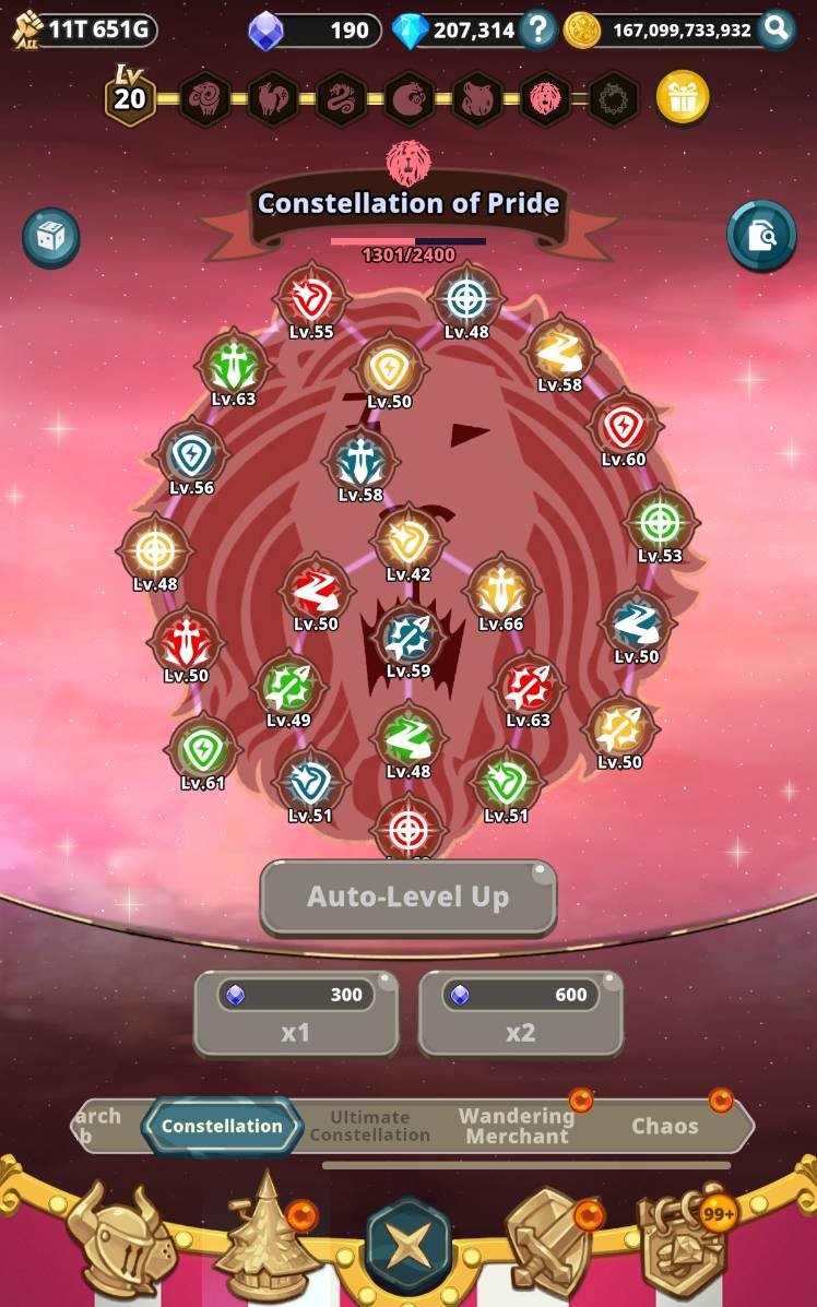 Such a pretty red lion constellation - The Seven Deadly Sins: IDLE ...