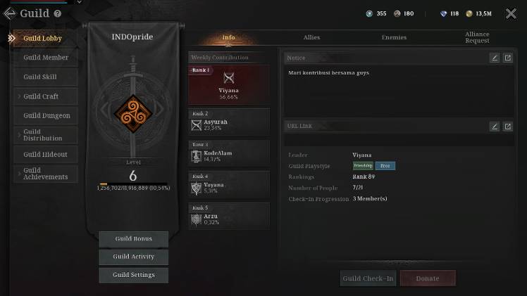 Silva/Fildes Server [INDOPride] - Open Guild for free - RAVEN2