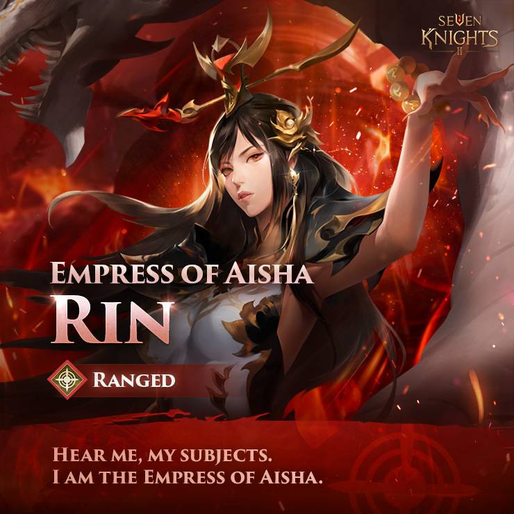 [Hero Sneak Peek] Empress of Aisha Rin - Seven Knights 2 Official Community