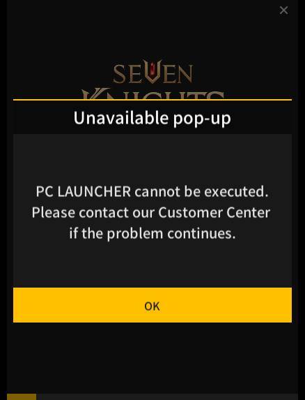 Problem 7k2 launcher (maybe this can help) - Seven Knights 2 Official ...