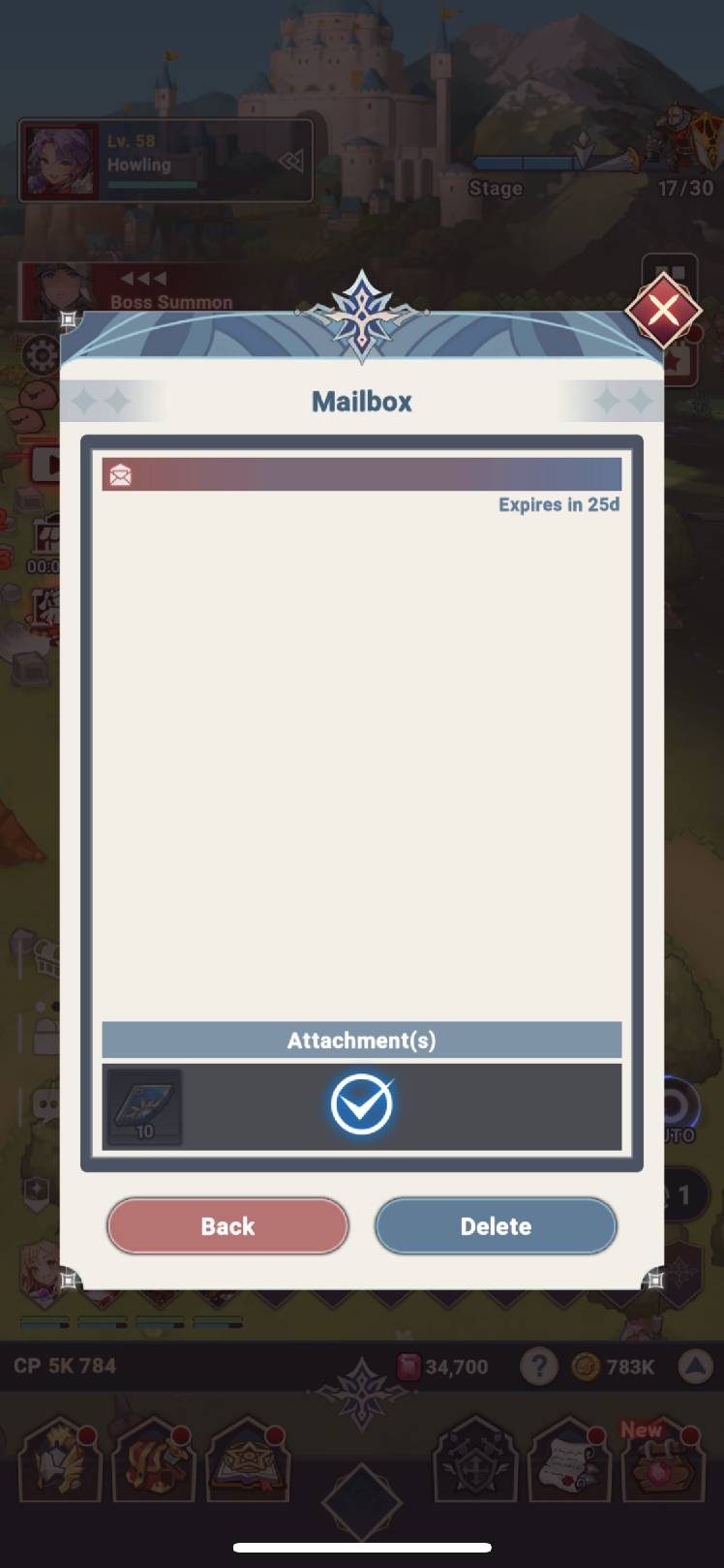 Forced us to play their stupid idle game and then we end up a bug on ...