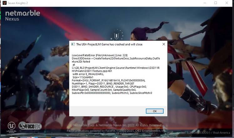 7k2 pc version crash - Seven Knights 2 Official Community
