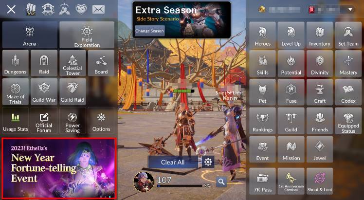 2023! Ethella’s New Year Fortune-telling Event! - Seven Knights 2 ...