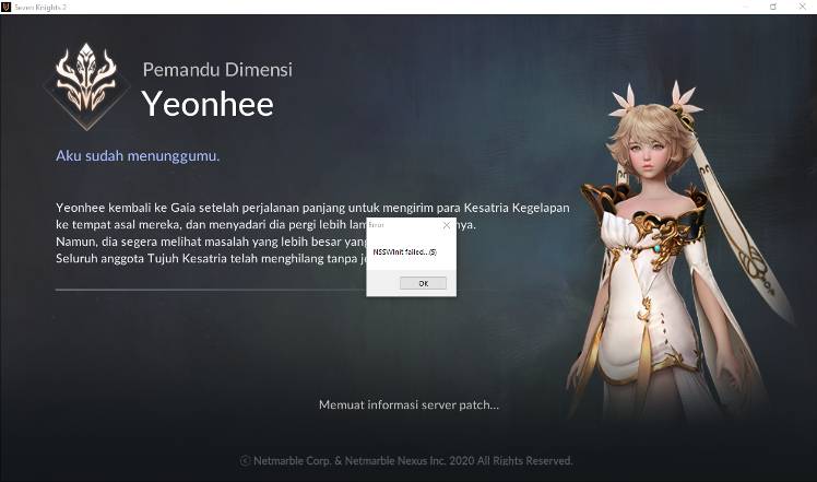 Failed to Update XIGNCODE - Seven Knights 2 Official Community