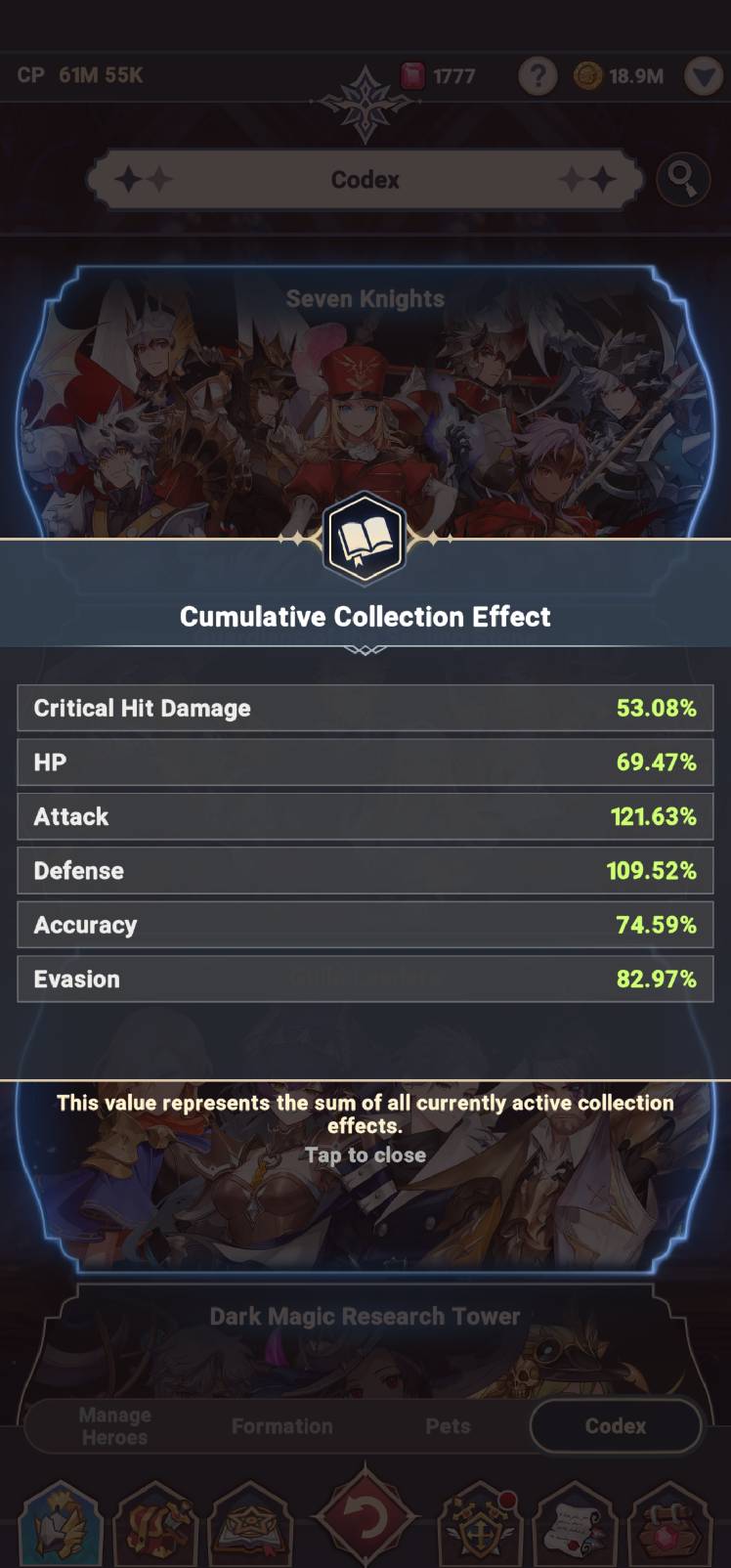 [Tips Event] Pets and Hero Codex Buff - Seven Knights Idle Adventure