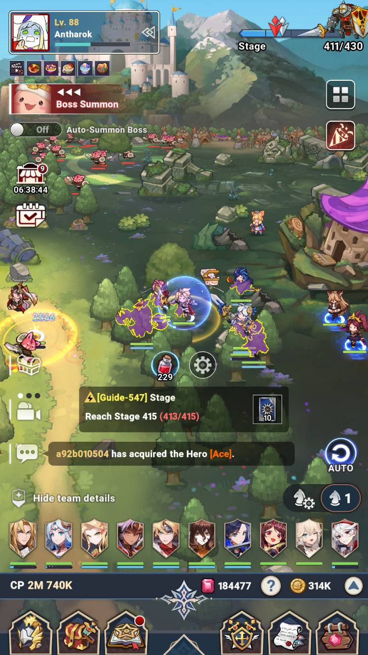 Challenge! Clear Stage 400 done - Seven Knights Idle Adventure