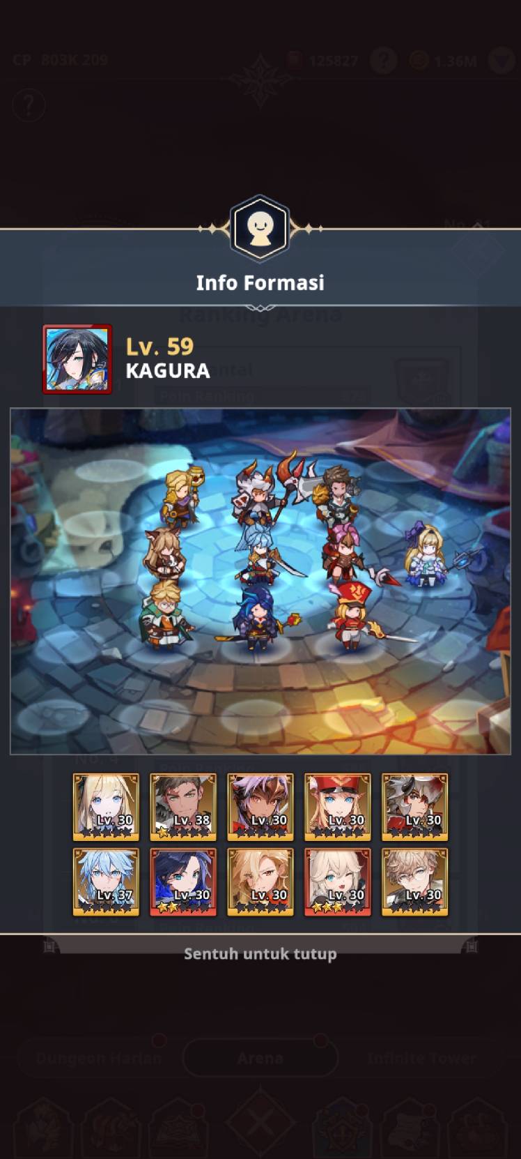CHEATER NAME KAGURA SERVER 50 PLEASE CHECK - Seven Knights Idle Adventure
