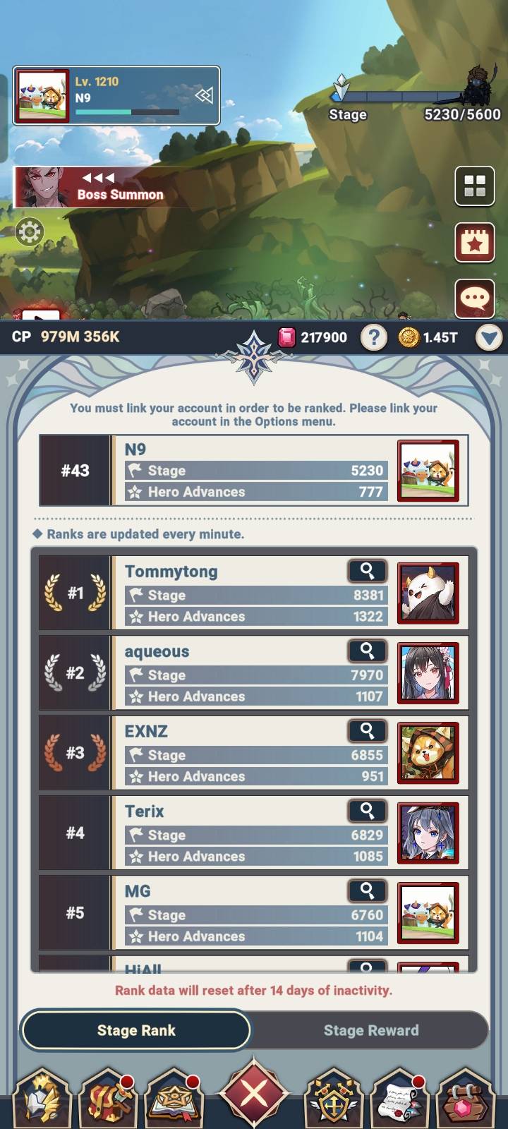 Sage peak event - Seven Knights Idle Adventure