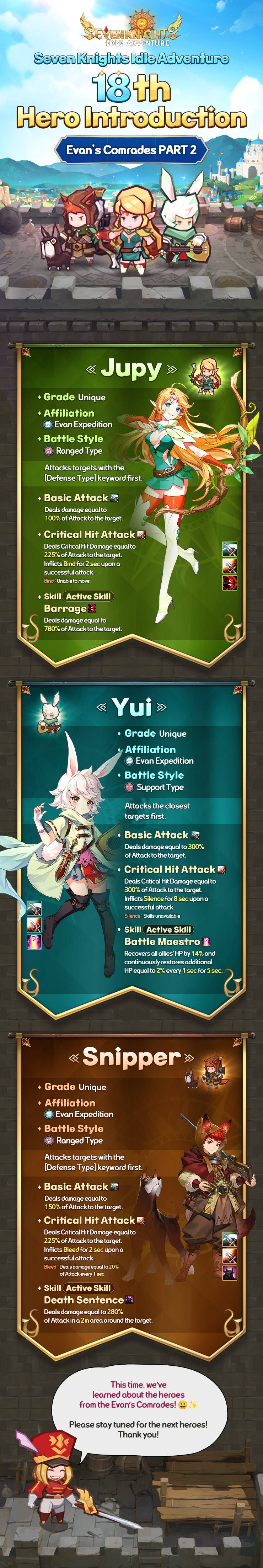 Seven Knights Idle Adventure 18th Hero Introduction - Seven Knights ...